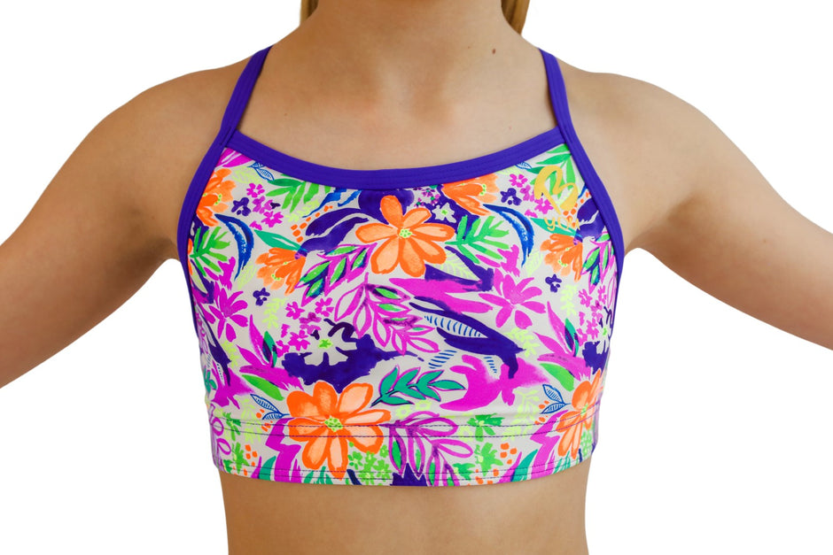 Shop Gym Swim Tops - Sports Bras and Bikini Tops for Girls - B you – B ...